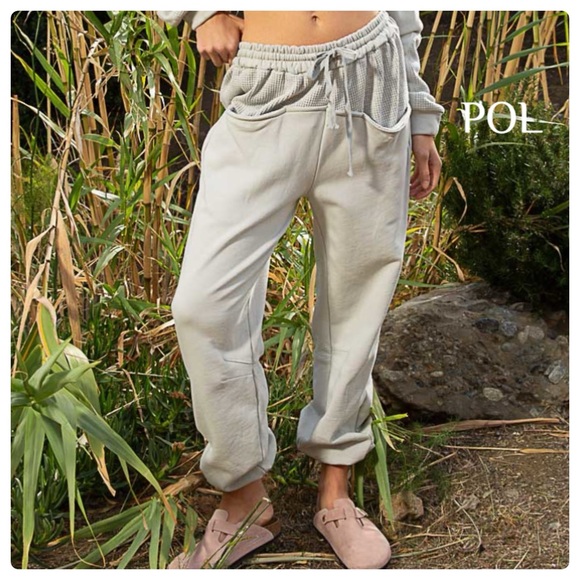 POL | Pants & Jumpsuits | 4 Start 49 Pol French Terry Jogger Pants ...